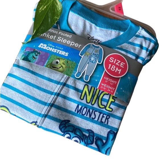 Disney | Pajamas | Monsters Inc Blanket Sleeper | Poshmark